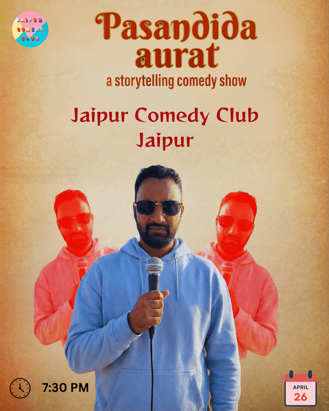 Pasandida aurat a standup comedy show - Events | I Love Jaipur City